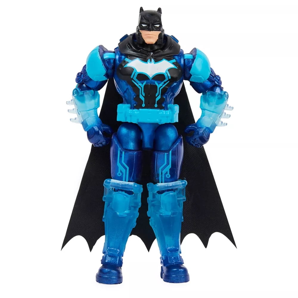 DC Comics Batman 4-inch Action Figure with 3 Mystery Accessories ...