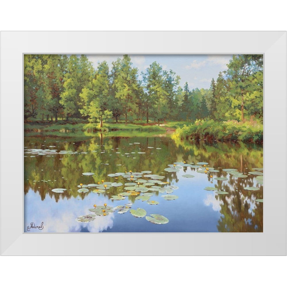 Adamov, Alexey 14x11 White Modern Wood Framed Museum Art Print Titled ...