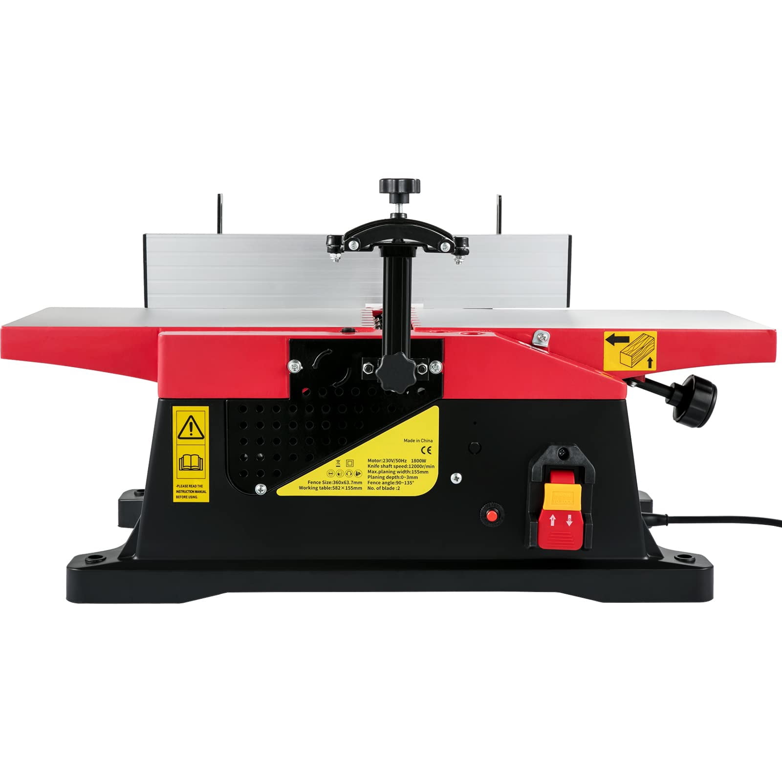 Buy YAYOGE Woodworking Benchtop Jointers 6inch with 1650W Motor,Heavy Duty Benchtop Planer ...