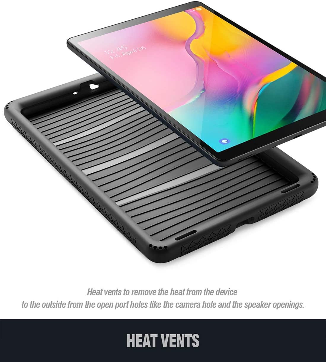 Galaxy Tab A 10.1 Case, Model SM-T510/T515 2019 Release, Poetic Heavy ...