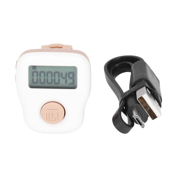 Finger Counter,Ring Counter White Manual Tally Counter Counter Clicker ...