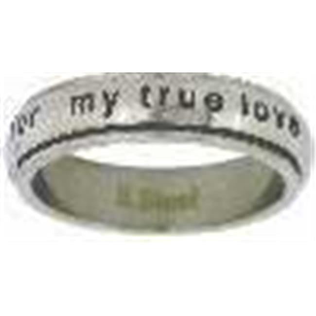 Solid Rock Jewelry 55523 I Will Wait-True-Arial-Spin-Style Ring 365 ...