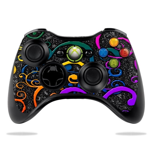 Skin Decal Wrap Compatible With Microsoft Xbox 360 Controller Color ...