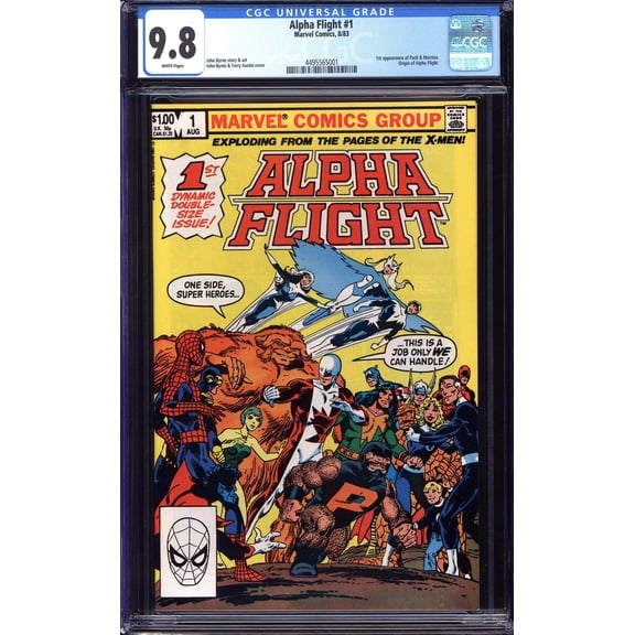 Deadpool/Wolverine #1 - CGC 9.8 Comic Book - Walmart.com