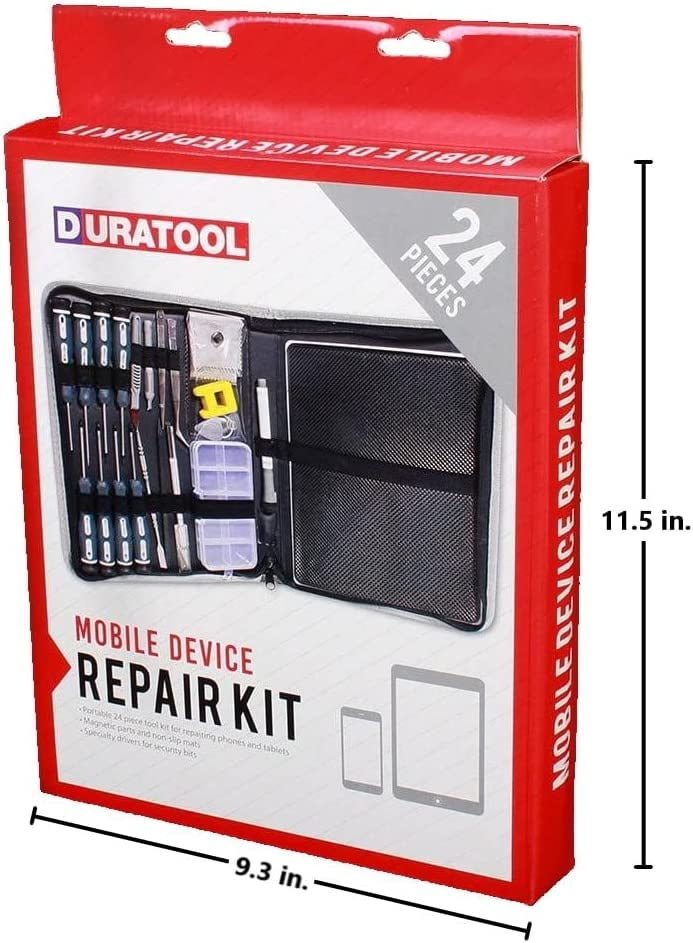 Buy DURATOOL 24-Piece Electronics Computer Tool Kit, Magnetic Precision ...