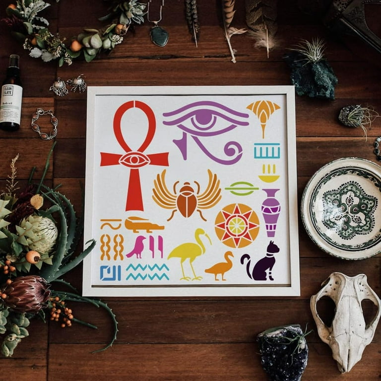 Stencils Egyptian Symbols And Design Egyptian Tattoo Pattern...DONT