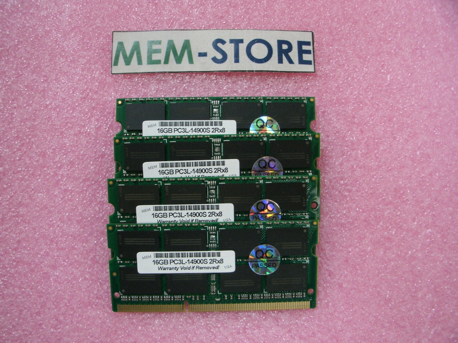 64GB 16GBx4 Kit 1867MHz 1.35V DDR3 SODIMM Memory Apple iMac 27-inch ...