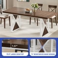 ModFusion Eight-Seater Dining Table with Adjustable Feet, Rectangular ...