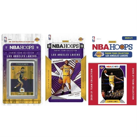 C&I Collectables LAKERS320TS NBA Los Angeles Lakers 3 Different ...