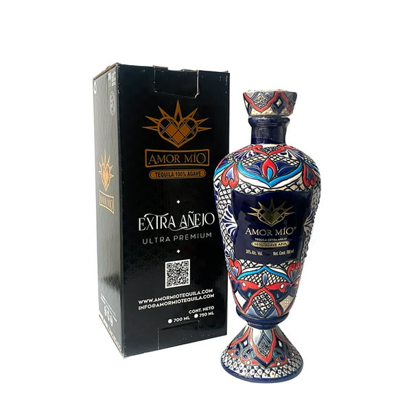 Tequila Amor Mio Extra Añejo 750 Ml Amor Mio Tequila Extra Añejo ...