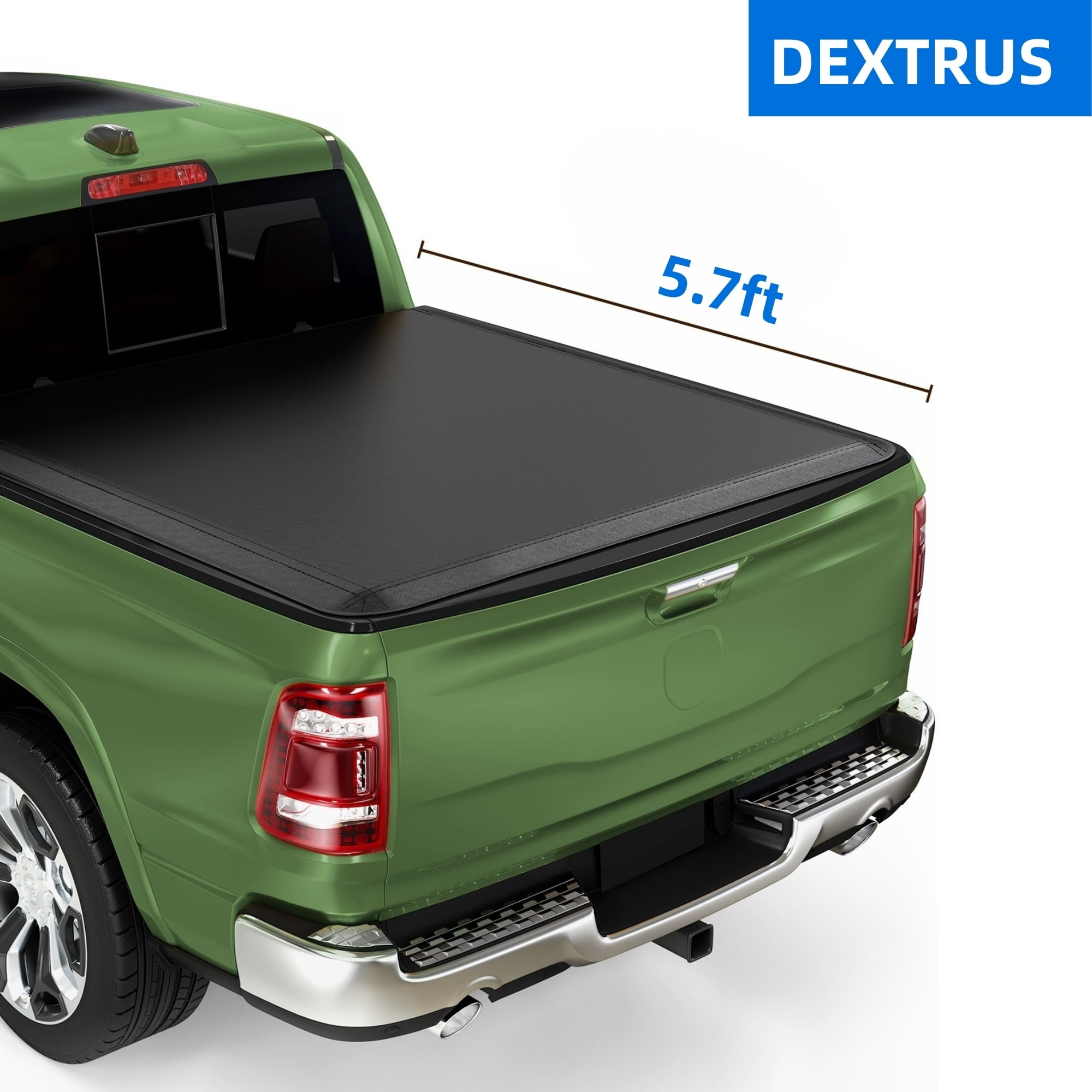 Click here for Dextrus 5.7ft Soft Tri-Fold Truck Bed Tonneau Cove... prices