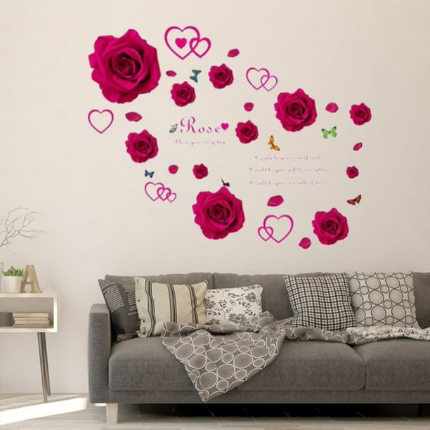 Hermosa calcomanía de pared, calcomanías de pared, póster, calcomanía ...