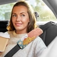 2 Car Seat Belt Covers S Size 6.5*6.5 Inches Car Seat Belt Shoulder Pad ...