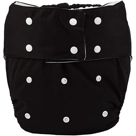 JOYWEI Adult Cloth Diaper Cover Adjustable Washable Reusable Nappy For ...