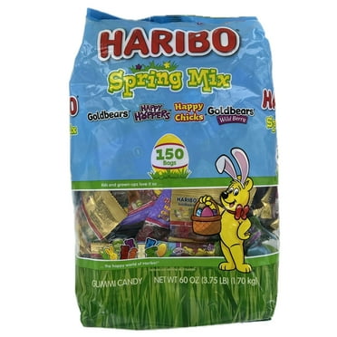 Haribo Gummi Candy | Funtastic Mix in Shareable Size Bags | Many Shapes ...