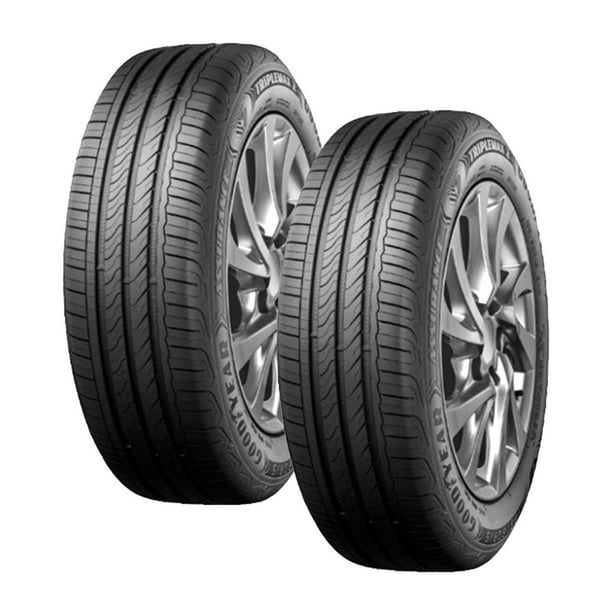 Paquete de 2 llantas 185/55R15 82H GOODYEAR ASSURAN TRIPLEMAX | Walmart en línea