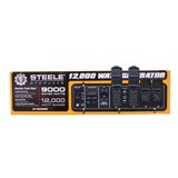 Steele Products 12,000-Watt Gasoline Powered Electric Start Portable ...