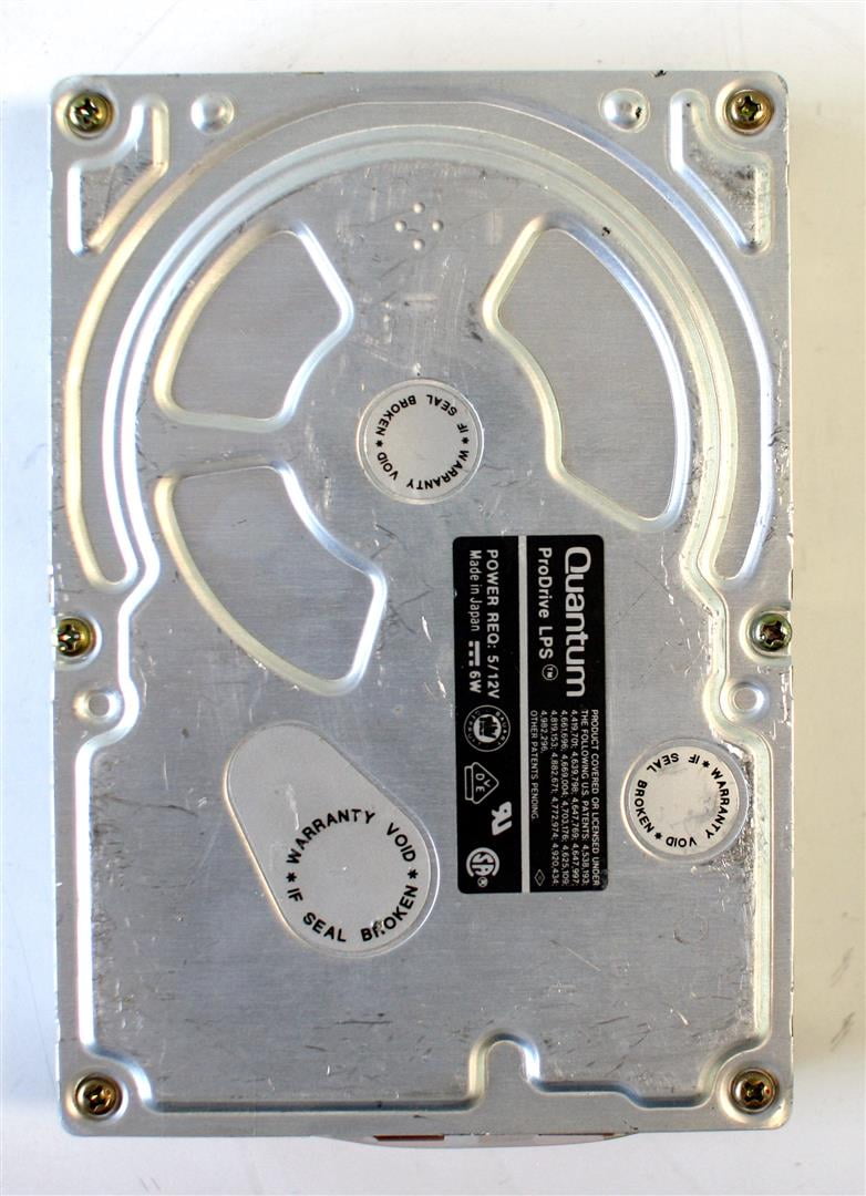 QUANTUM PRODRIVE LPS 240MB SCSI HDD, REV 05-J, 50 PIN, 800-08-97 ...