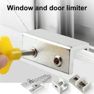 Sliding Window Lock, 1/4 in., Extruded Aluminum, White, Tamper ...