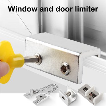 Aluminum, Step-on Sliding Patio Door Lock - Walmart.com