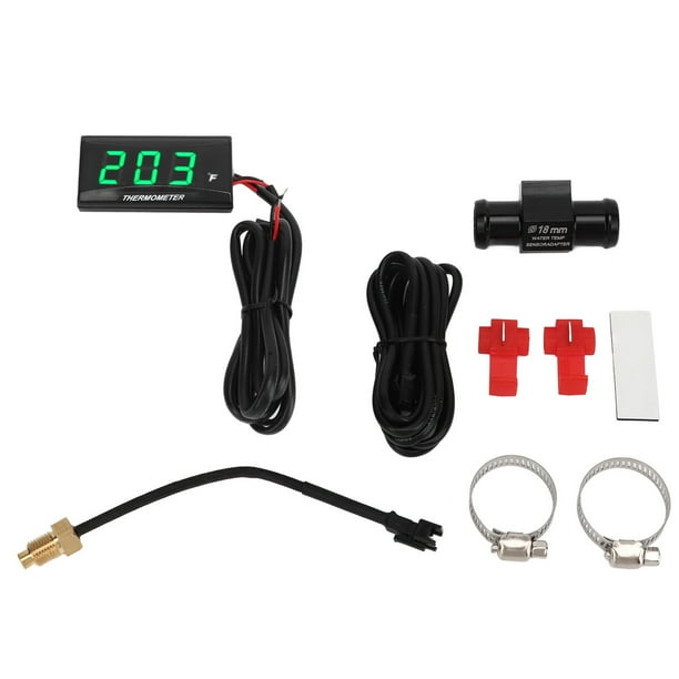 Oubit Motorcycle Water Thermometer,Motorcycle Digital Water Temperature ...