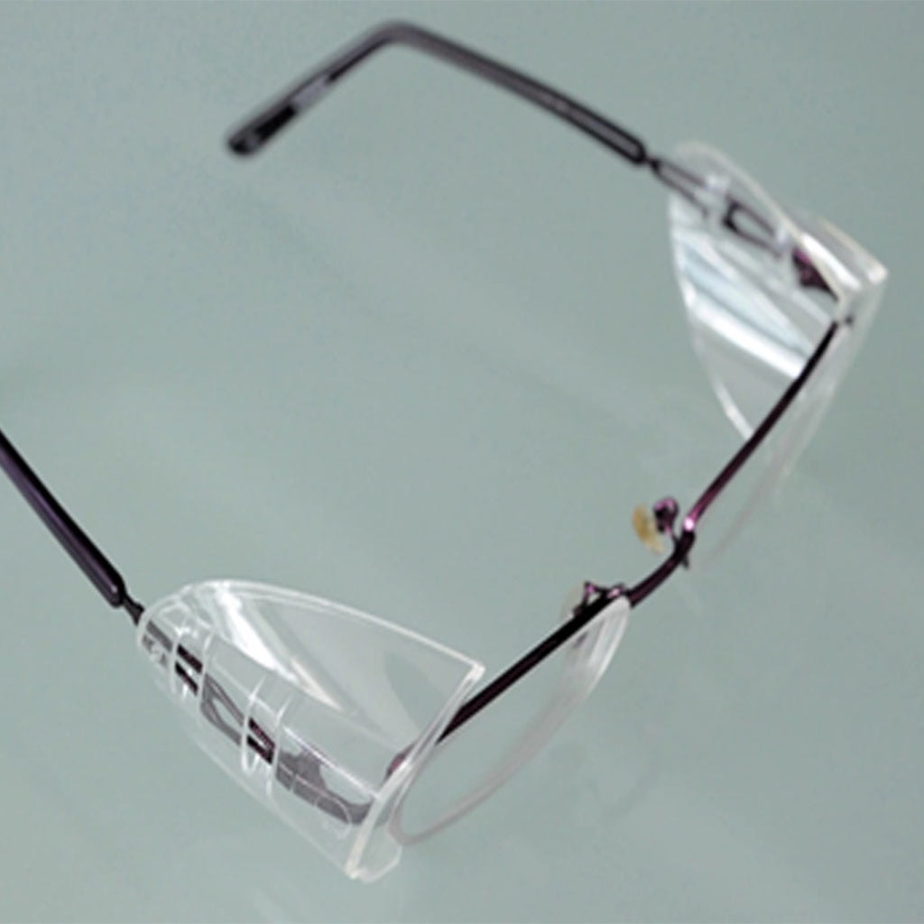 Buy CANKER 2 Pairs Safety Glasses Side Shields,Slip on Clear Side ...