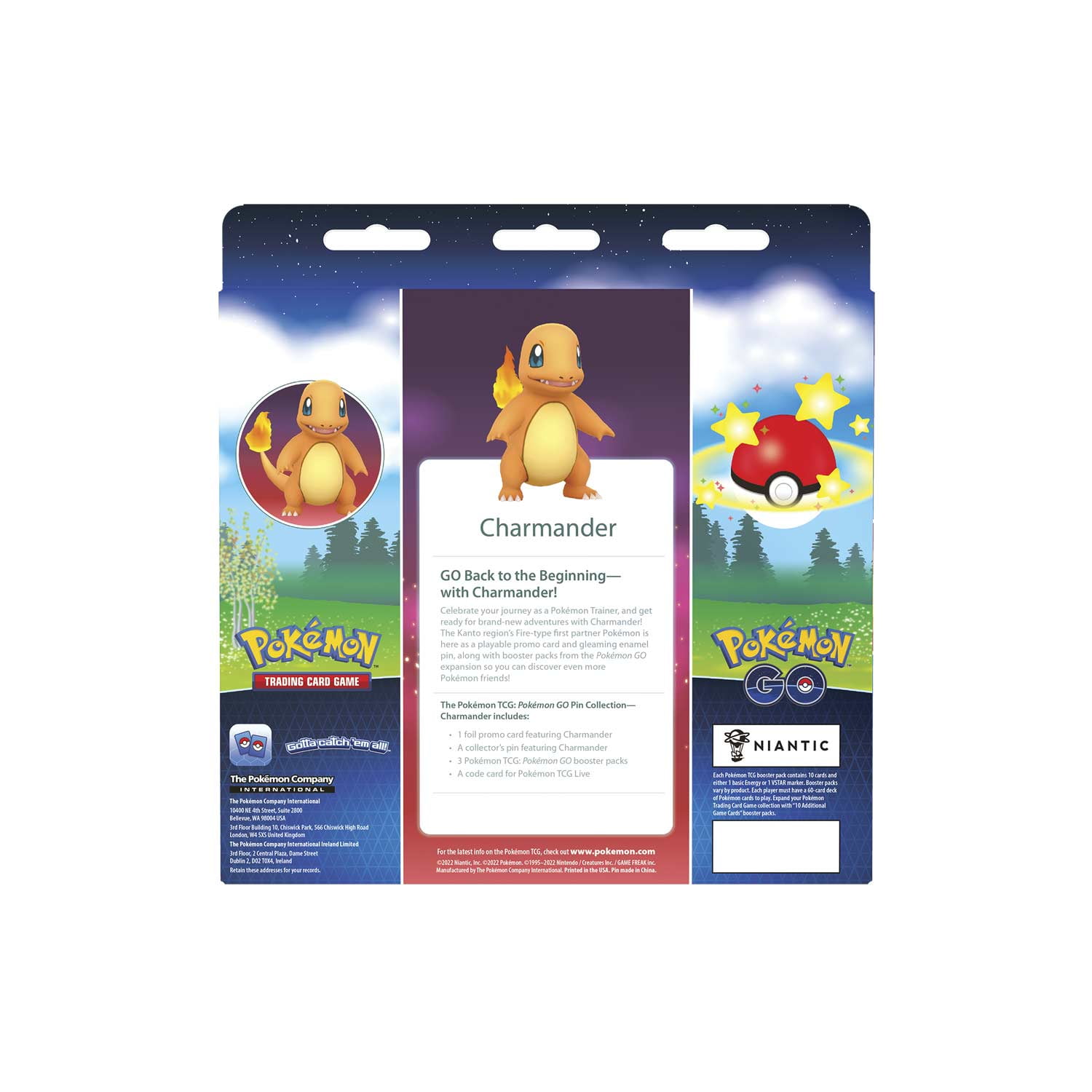 Shiny Charmander Card