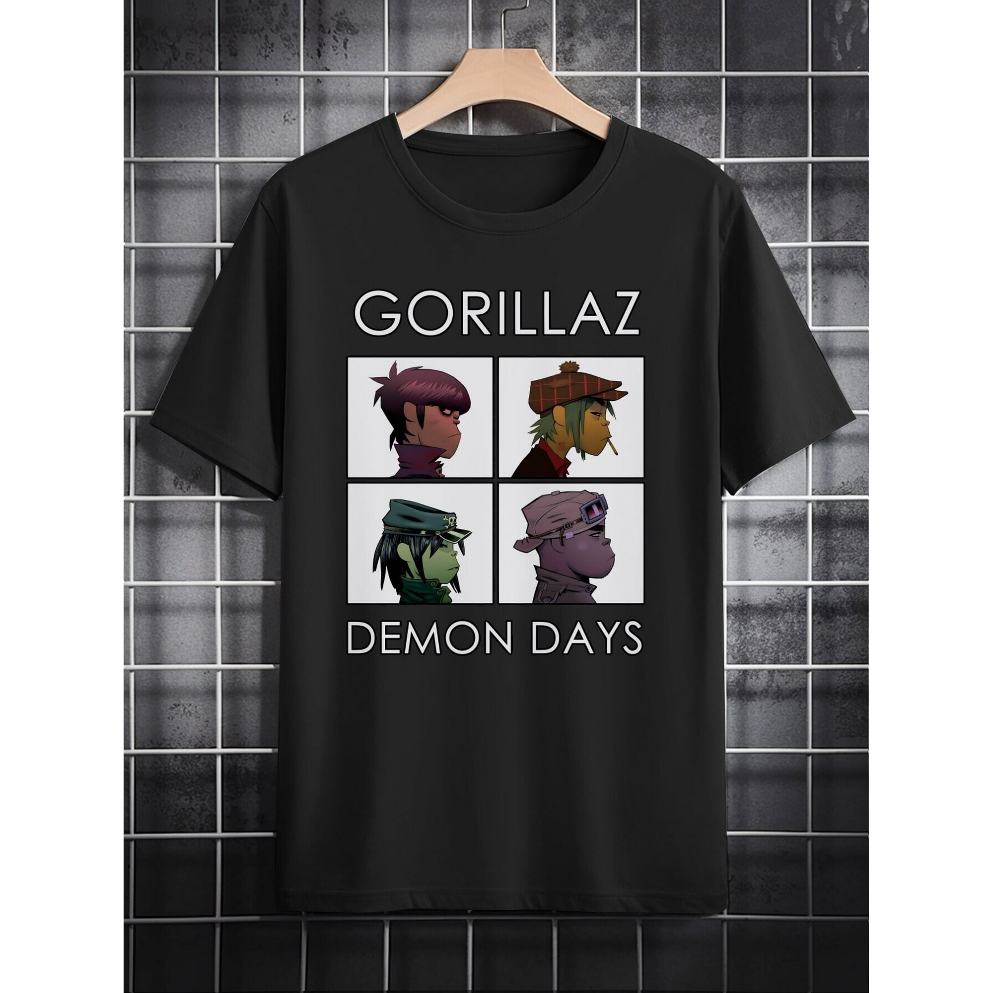 Click here for Generic 1pc Gorillaz Demon Days Graphic Tee  Mens... prices