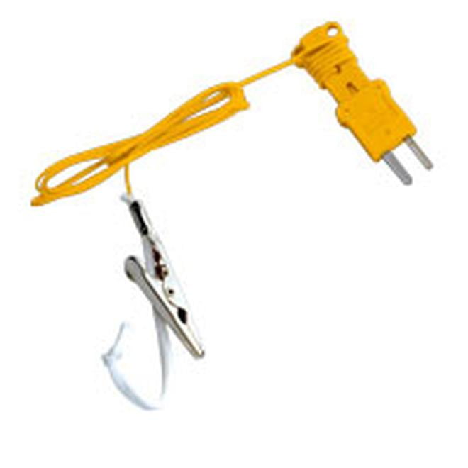 Fieldpiece ATWB1 K-Type Wet Bulb (sock) Thermocouple with Alligator ...
