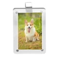 Shoreew Car Visor Photo Frame Clear Acrylic Photo Holder Clip-on Car ...