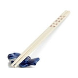 Helen’s Asian Kitchen Fish Chopstick Rests, Blue, Ceramic, Set of 2 ...