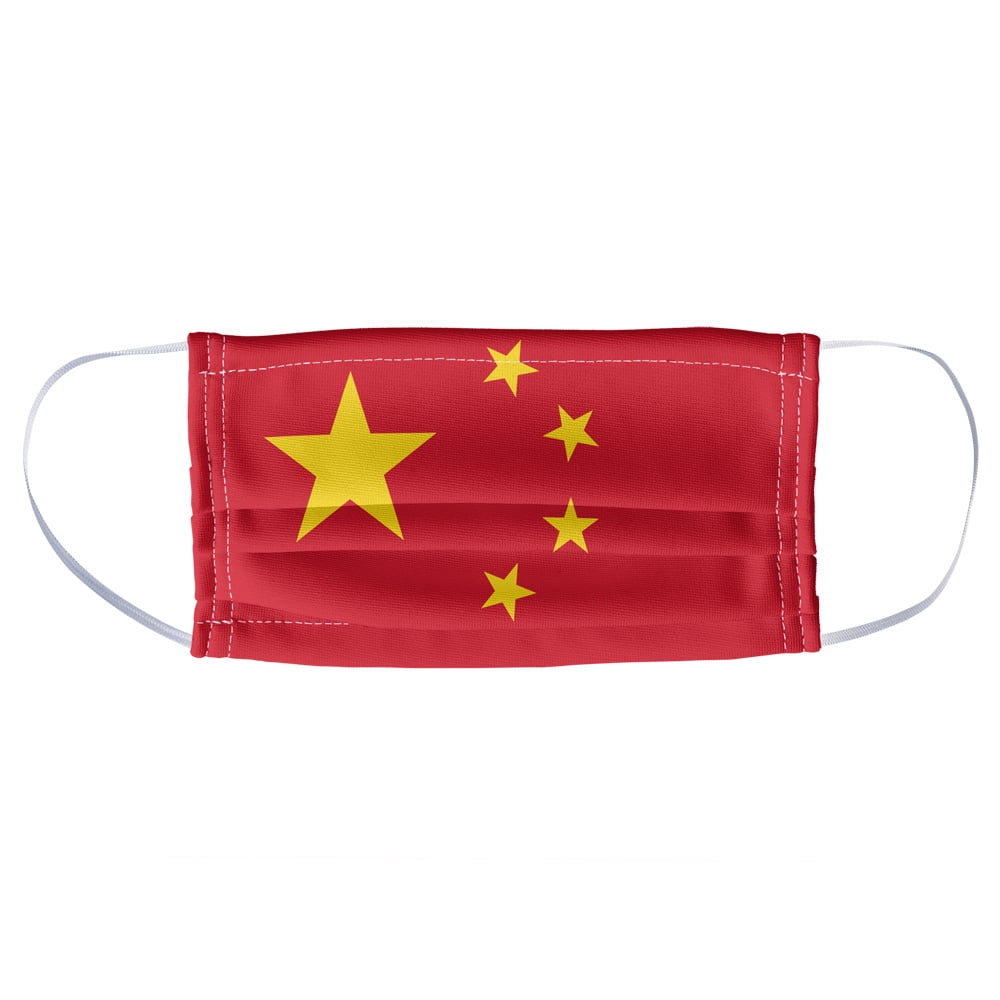 China Flag 1-Ply Reusable Face Mask Covering, Unisex - Walmart.com