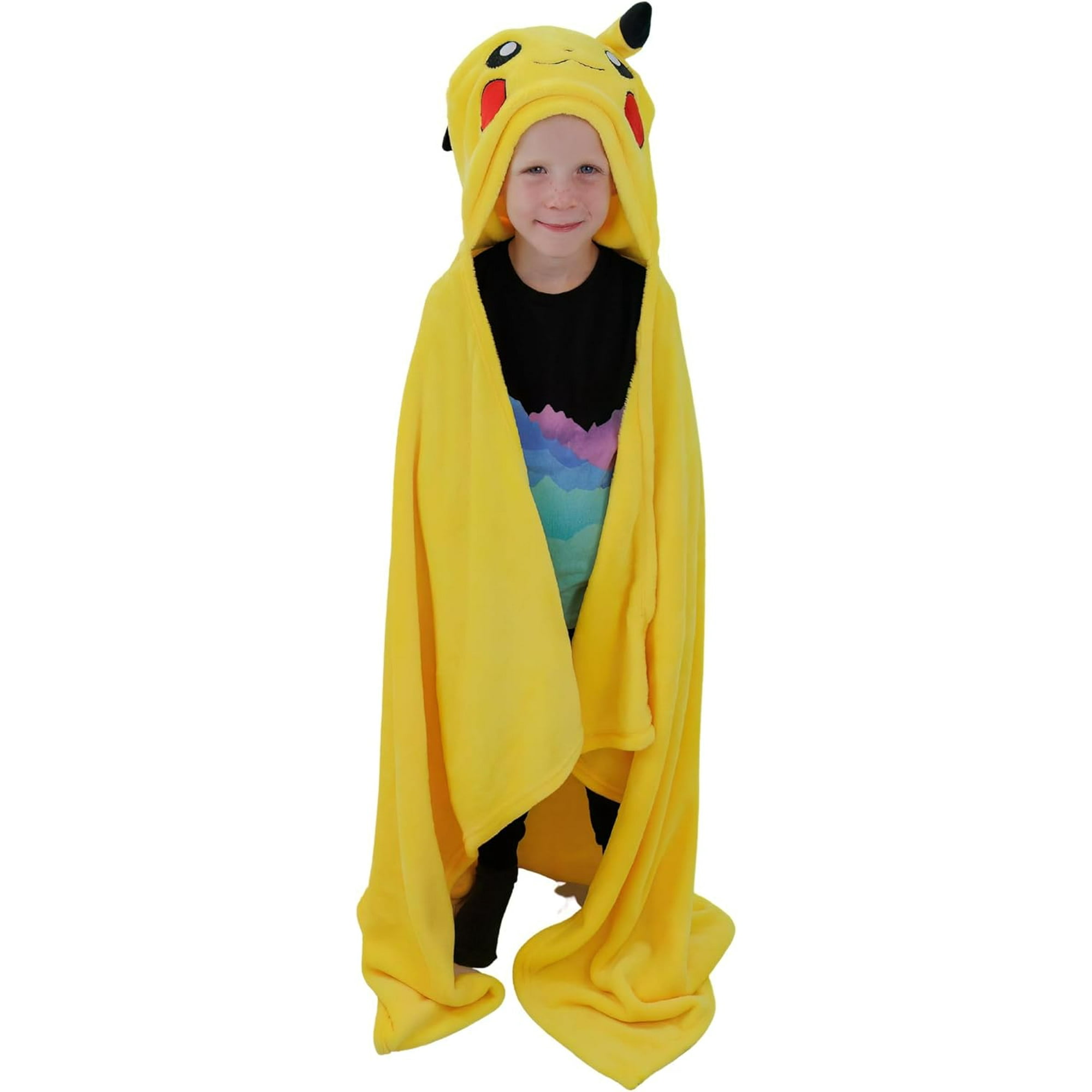 Click here for Tohot Official Pokemon Hooded Fleece Throw Blanket... prices