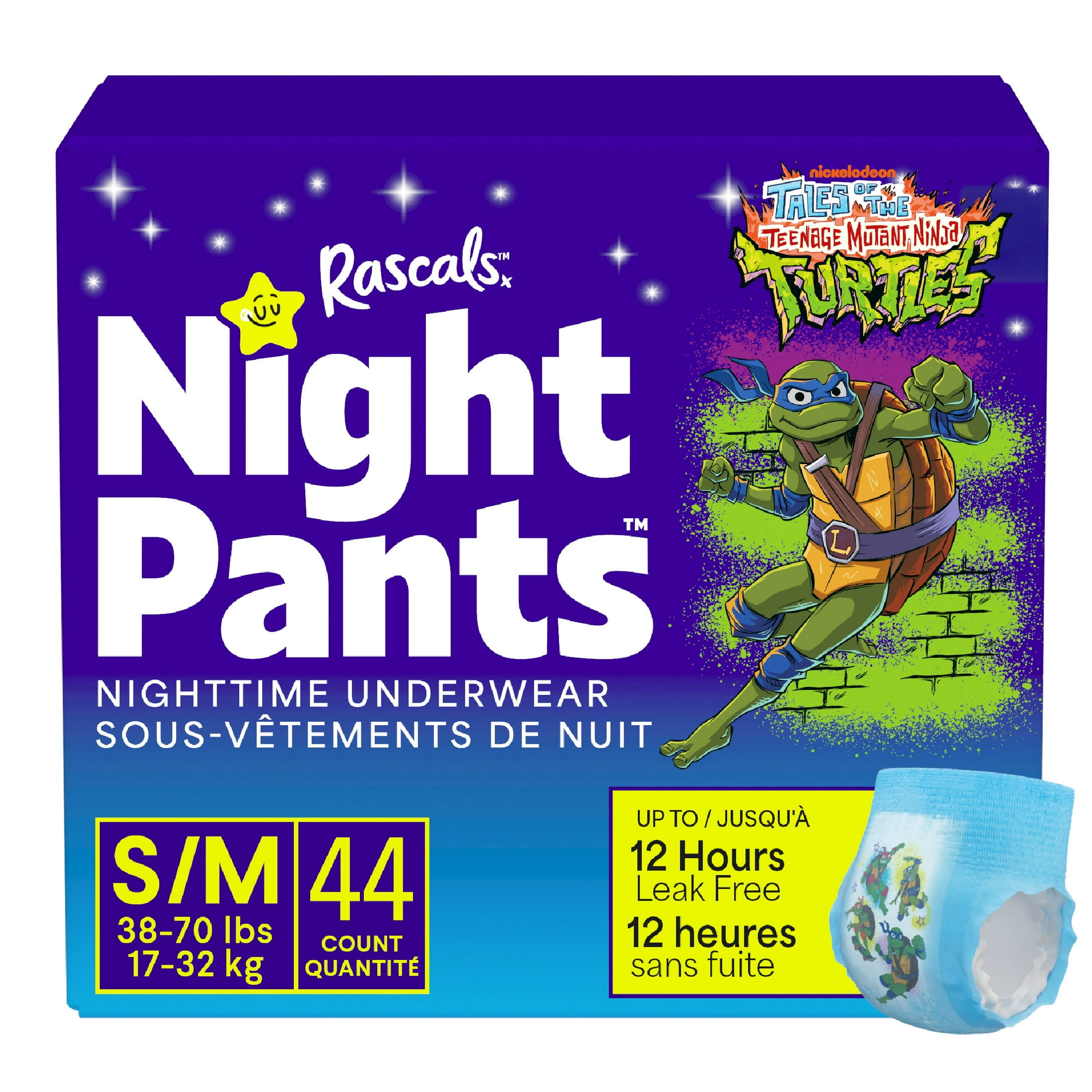 Click here for Rascals Night Pants  Absorbent Boys Nighttime Bedw... prices