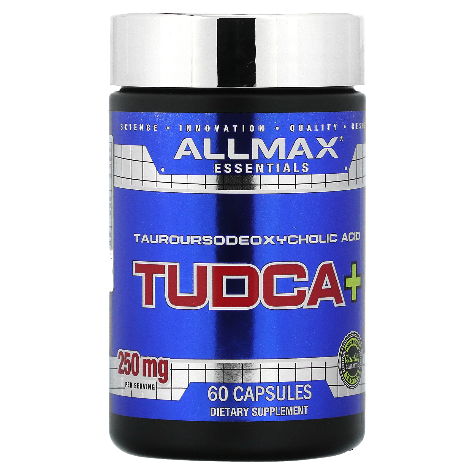 TUDCA+, 250 mg, 60 Capsules, ALLMAX - Walmart.com