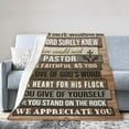 Pastor Religious Blankets For Men And Women Pastor Appreciation Ts