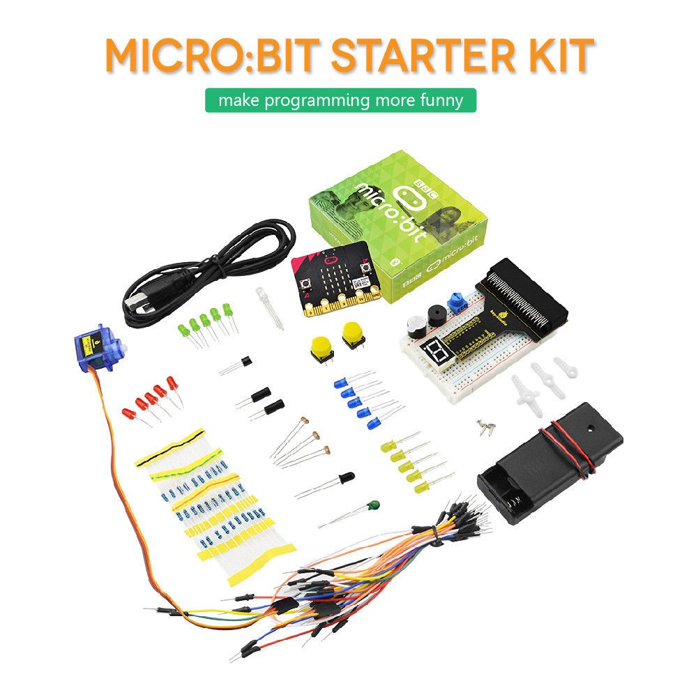 Buy Microbit Beginner’s Starter Kit | Resistors, LEDs, Sensors, LED ...