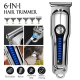 Portable Professional Trimmer Sets, 6-in-1 Hair Trimmer, Electric Hair ...