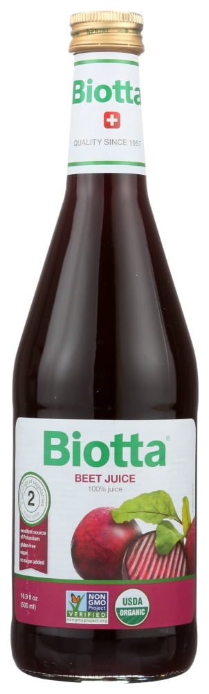 Biotta Organic Juice Beet Root, 16.9 Fl Oz - Walmart.com