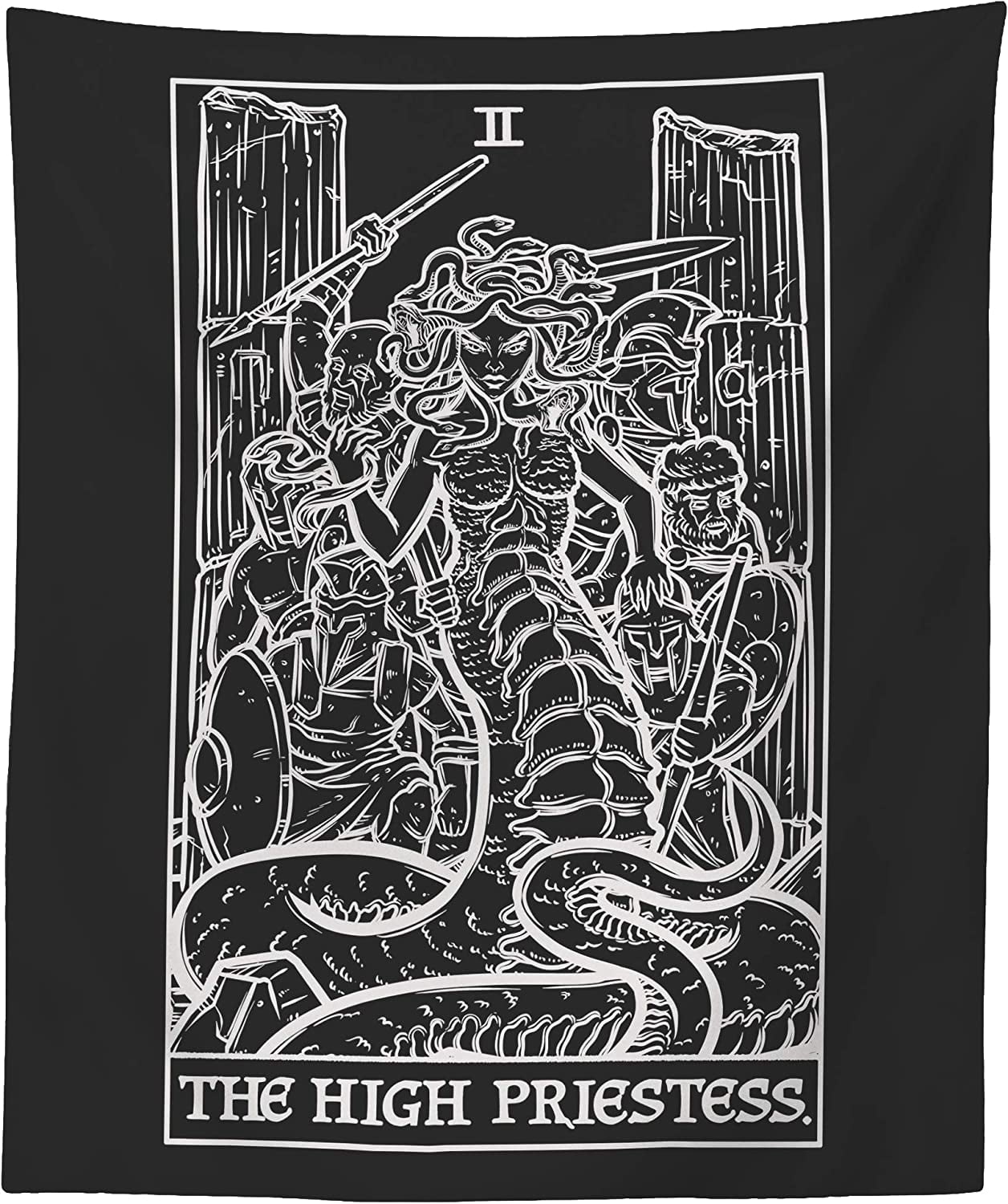 The Ghoulish Garb The High Priestess Tarot Card Terror Tarot Shadow ...