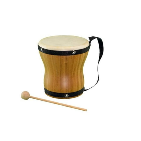 Rhythm Band Instruments RBN80 BamBoom Natural Bongo with Strap ...