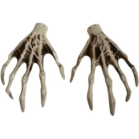 1 Pair Realistic Plastic Skeleton Hands Realistic Life Size Skeleton ...
