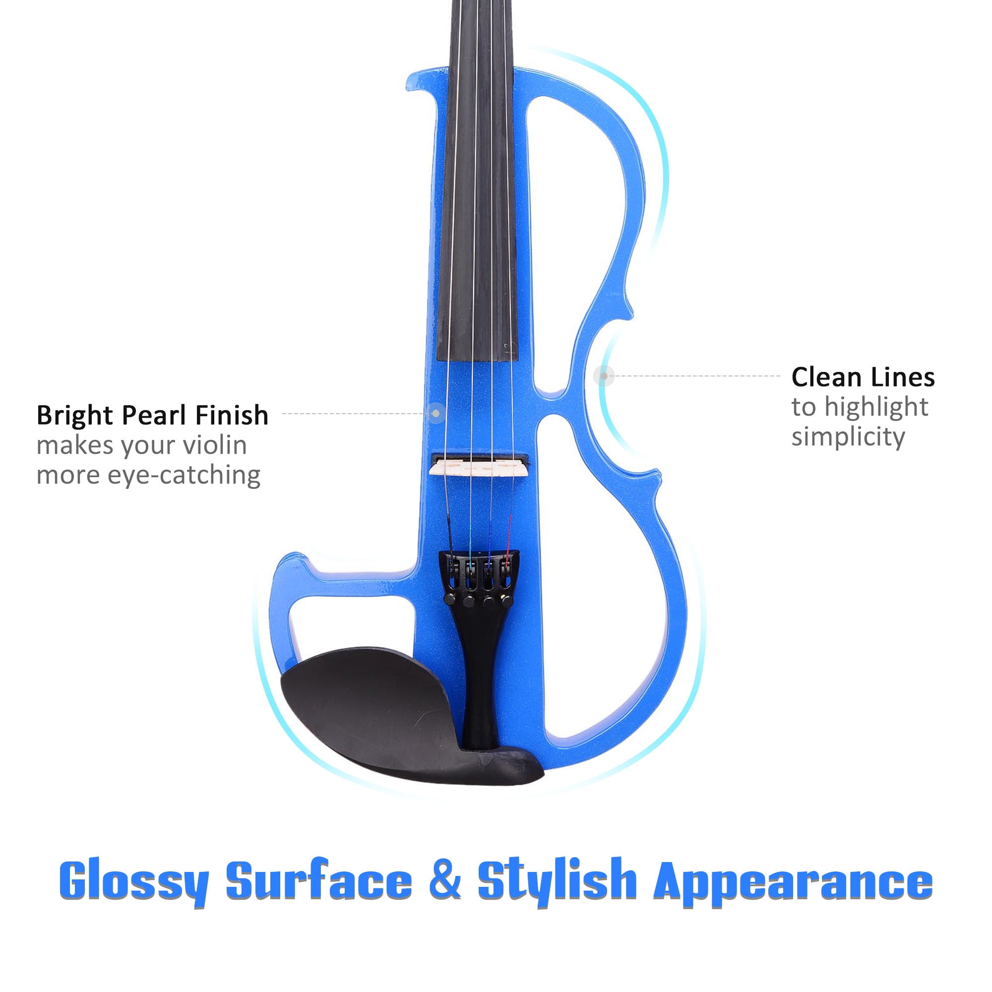 Blue Electric Violin
