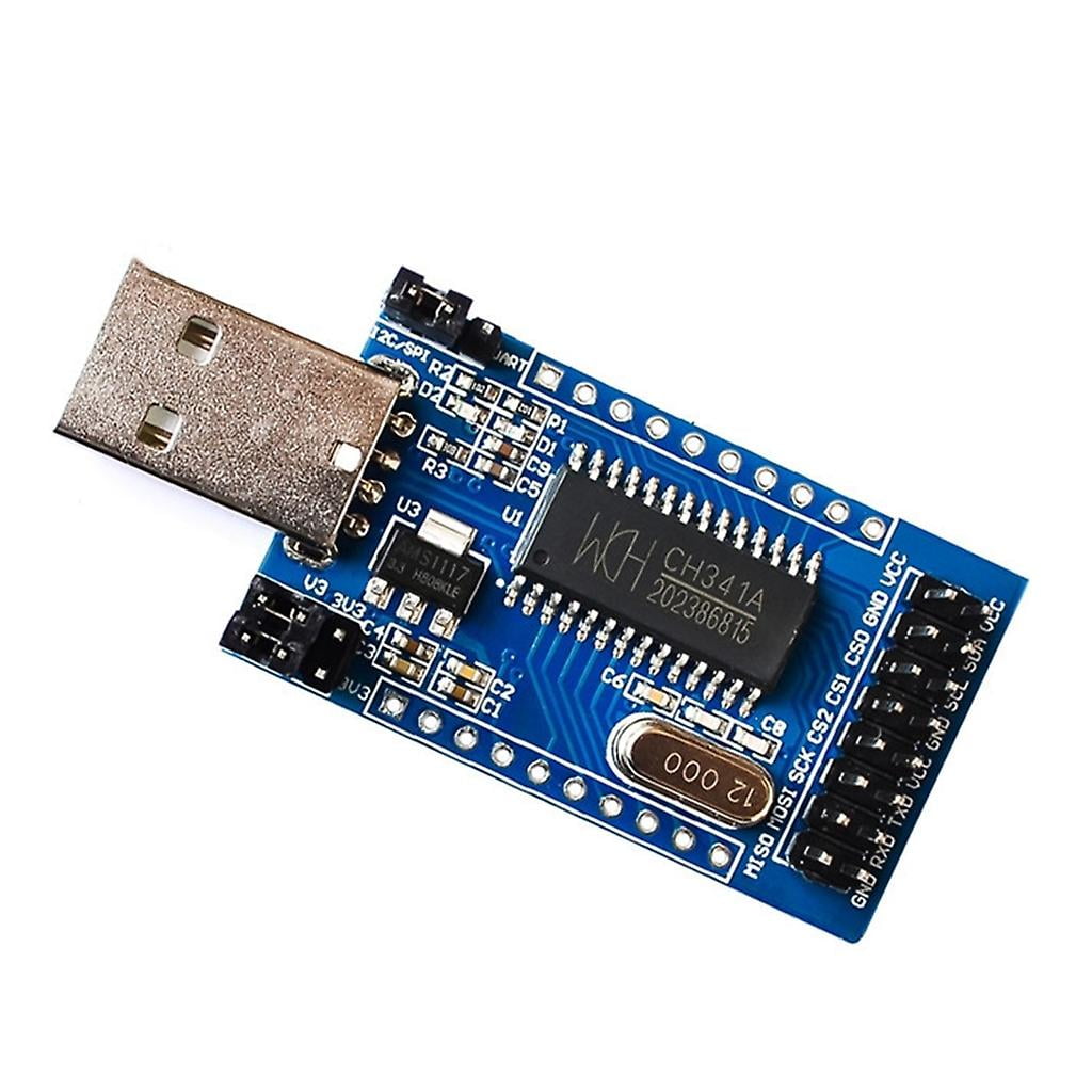 Convertidor de puerto paralelo USB a UART IIC ISP I2C CH341 Programador Convertidor | Bodega ...