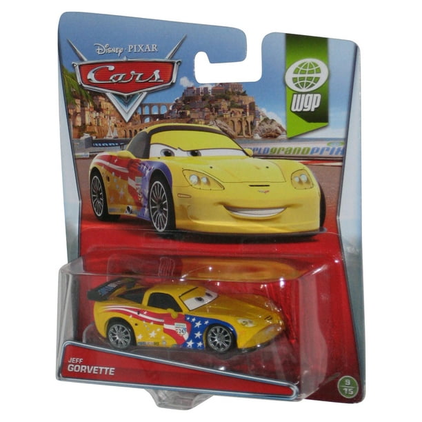 Disney Pixar Cars Movie Jeff Gorvette WGP (2014) Mattel Die Cast Toy ...