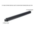 Tripod Extension Aluminum Tripod Extender Tube Rod with 1/4" Female ...