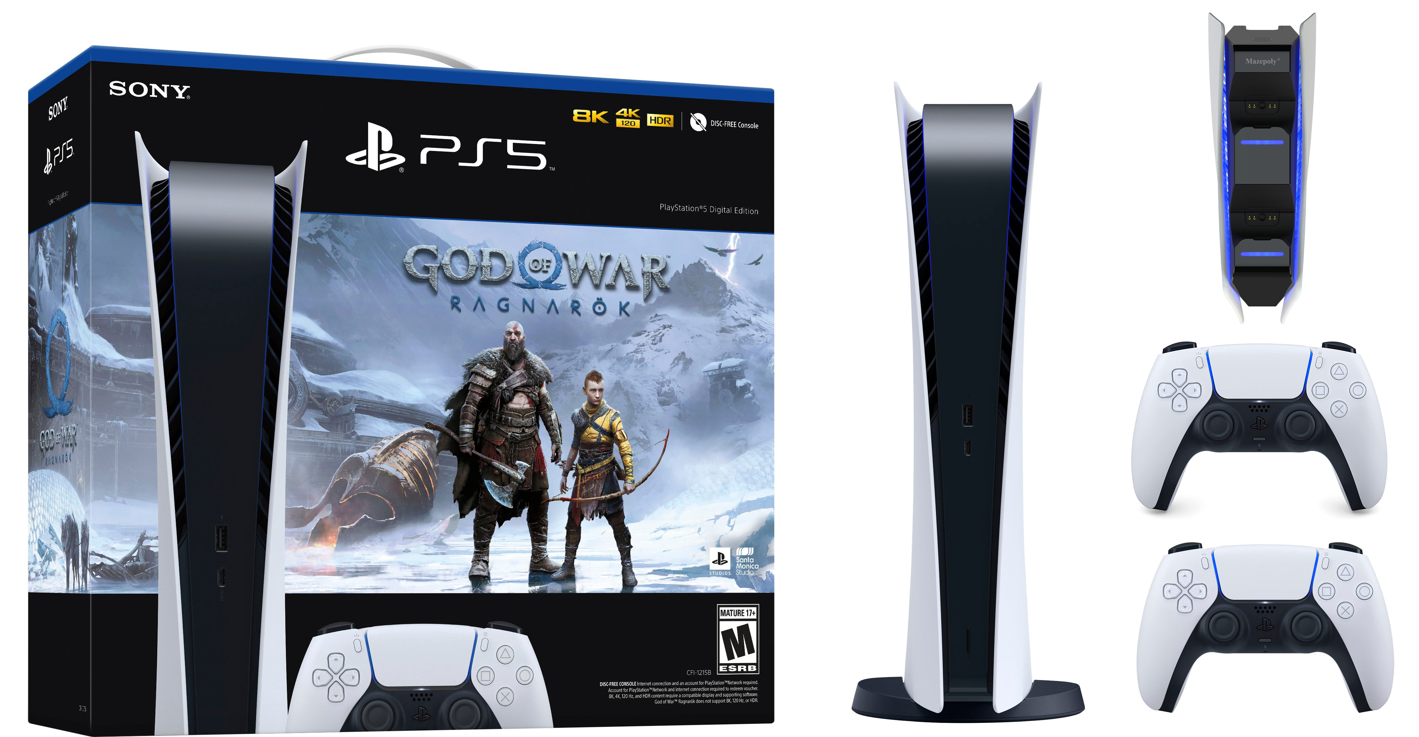 PS5 Digital Edition God of War Ragnarok Bundle with Nepal | Ubuy