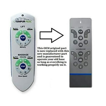 Reverie RC-WM-114 Remote Control Replacement for 3E Tech Adjustable Bed ...