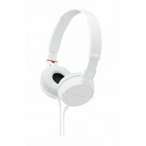 Sony MDR-ZX100/WHI - ZX Series - headphones - full size - wired - 3.5 ...