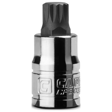 Capri Tools 30064 XZN Extra Long 14mm Triple Square Bit Socket with 3/8 ...